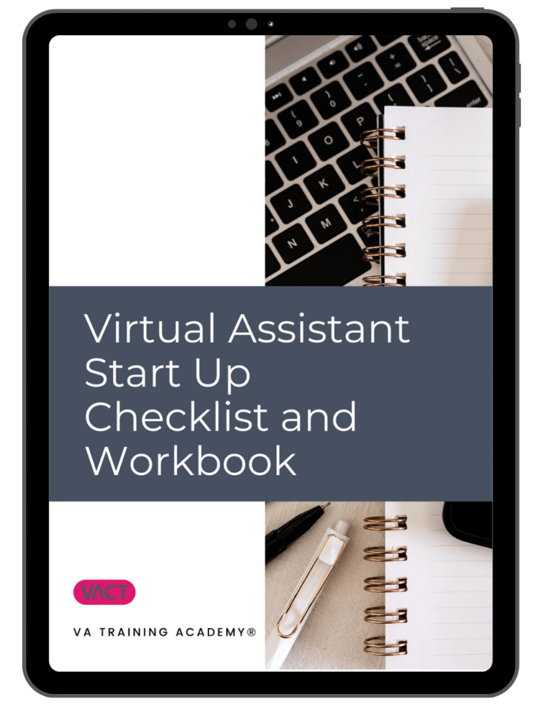 Start Up Checklist and Workbook | VA Training Academy®